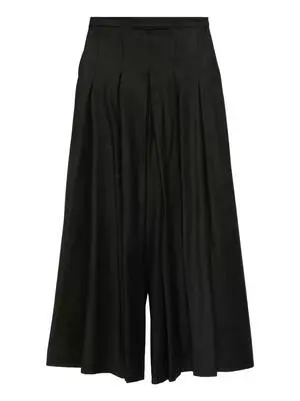 CO.GO Pleated Wide-Leg Pants