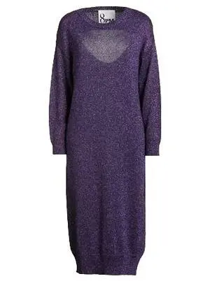 8PM Midi Dress - Purple