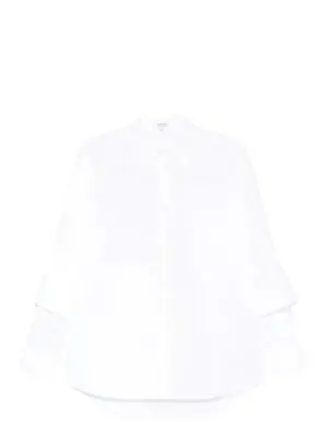 Loewe Long-sleeved Cotton Shirt - White