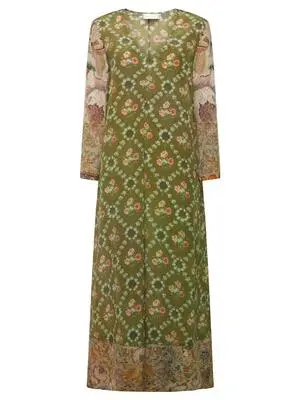 PIERRE-LOUIS MASCIA Floral-Print Maxi Dress
