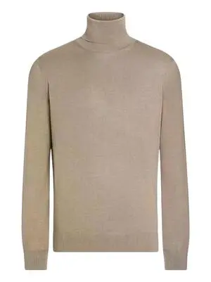 Zegna Turtleneck Sweater - Neutrals