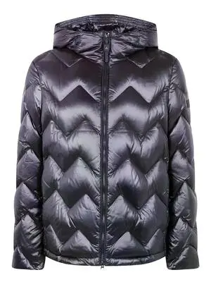 PEUTEREY Honova Chevron-Quilted Hooded Jacket