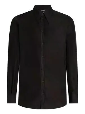Dolce & Gabbana Point-collar Shirt - Black