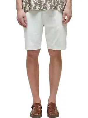 OSKLEN Basic Linen Shorts - White