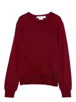 Comme Des Garçons Wool Crew-neck Sweater - Red