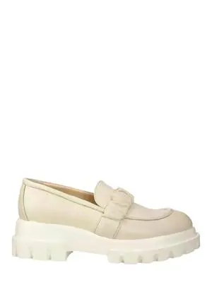 Agl 60mm Ruffled Platform Loafers - Neutrals