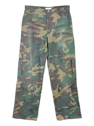 ALEXANDER DIGENOVA Camouflage Cargo Pants - Green