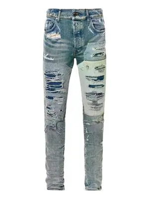 Amiri Stadium Artisanal Jeans - Blue