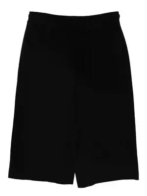 THOM KROM Cropped Trousers - Black