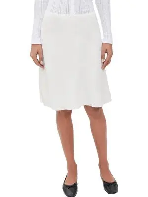 GUIZIO Paloma Skirt - White