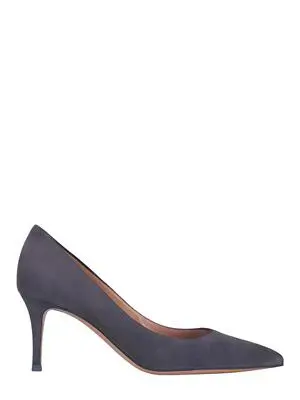 GIANVITO ROSSI 70mm Gianvito Suede Pumps Grey