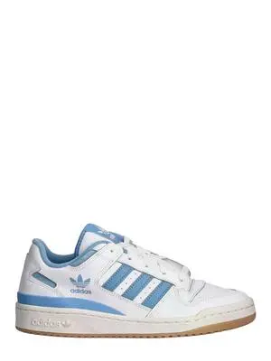 Adidas Three-stripe Leather Trainers - White