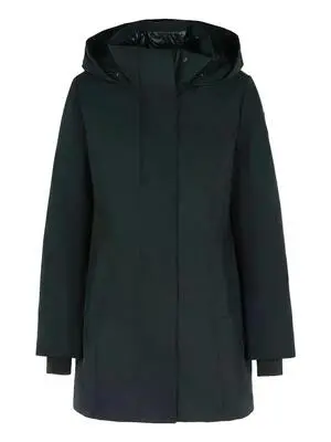 Canada Goose Fixed-hood Snap-button Coat - Black