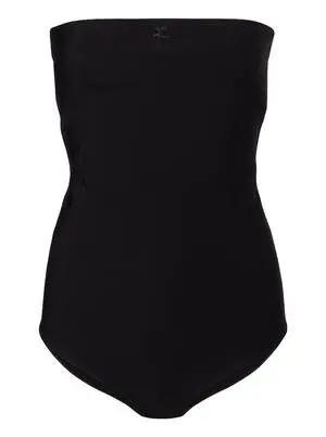 COURREGES Courrèges Jersey Bodysuit - Black