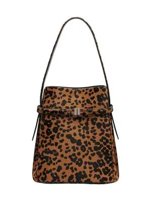 TOTEME Day Medium Calf Hair Tote Bag - Multicoloured