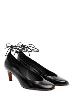Proenza Schouler Uma 60 Leather Pumps - Black
