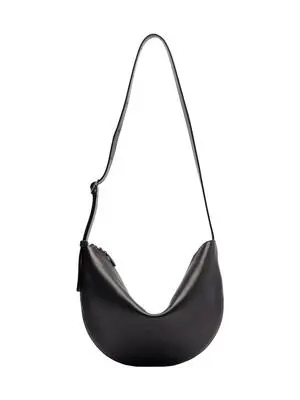 THE ROW Jouvettte Medium Shoulder Bag - Black