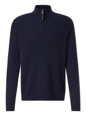 Bogner Wool And Cashmere Sweater - Blue