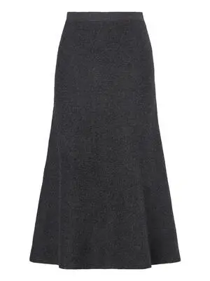 THE ROW Lian Cotton Midi Skirt