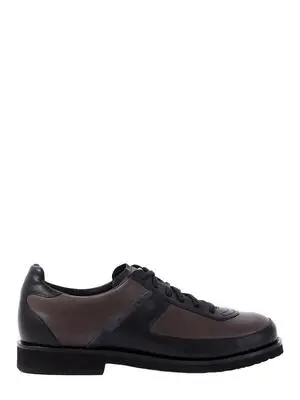 Our Legacy Ten Pin Leather Sneakers - Black