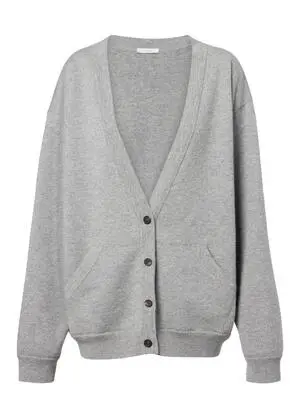 THE ROW Vonn Cashmere Cardigan - Grey