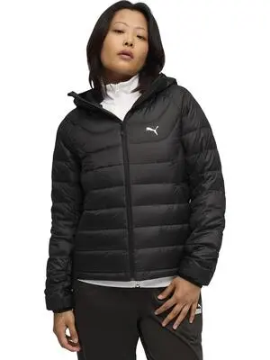 PUMA Packlite Down Hooded Jacket Black