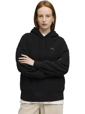 PUMA Her Fleece Hoodie - Black