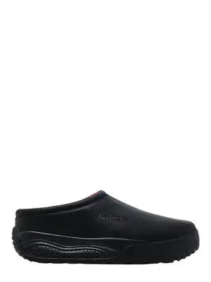 Nike Rufus Leather Slip-ons - Black
