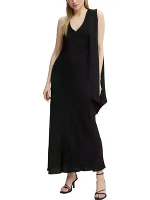 Day Birger Et Mikkelsen Brielle V-neck Maxi Dress - Black