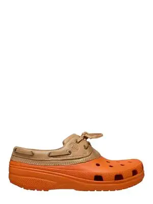 CROCS Classic Islander Boat Clogs - Orange
