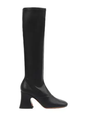 Chloé Janis Heeled Boots Eggshell