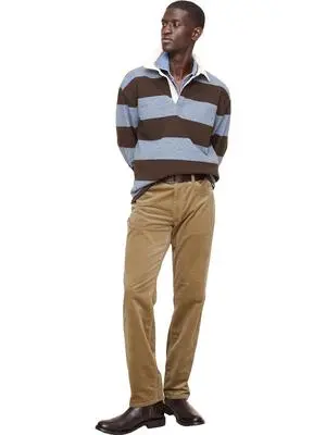 Banana Republic Straight Corduroy Pants - Sand Beige