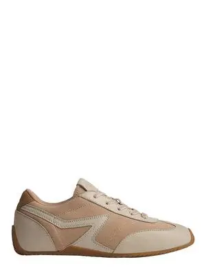 Rag & Bone Retro Runner Mixed Leather Sneakers - Clsnd