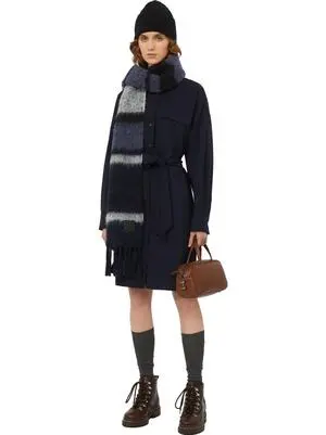 MAX MARA Max Mara Tech Wool Shirt Dress