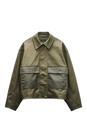 Rag & Bone Rag & Bone Nonie Cotton Twill Jacket Olve