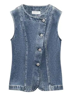 Rag & Bone Miramar Olivia Knit Vest - Woodside