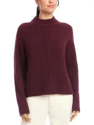 Karen Kane Turtleneck Sweater - Wine