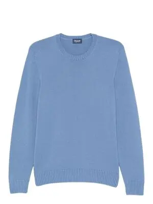 DRUMOHR Crewneck Sweater - Clear Blue