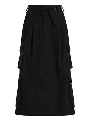 Dolce & Gabbana Cotton Cargo Skirt - Black