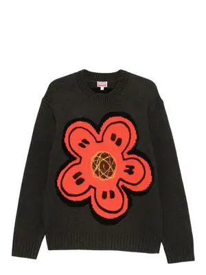Kenzo Wool Crewneck Jumper - Beige
