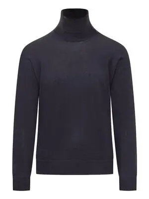 Zegna Tom Ford Wool Turtleneck - Blue