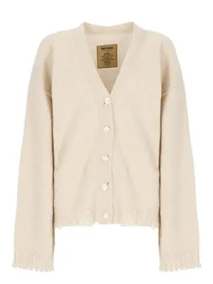 UMA WANG Cashmere Cardigan - Beige