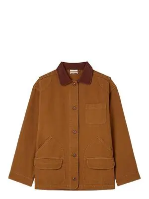 DÔEN Pascual Cotton-canvas Jacket - Light Brown