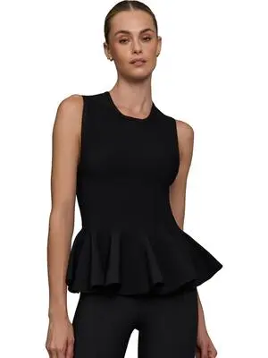 CARBON38 Peplum Sweater Tank