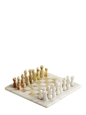 Jia Jia Onyx Chess Set - Green