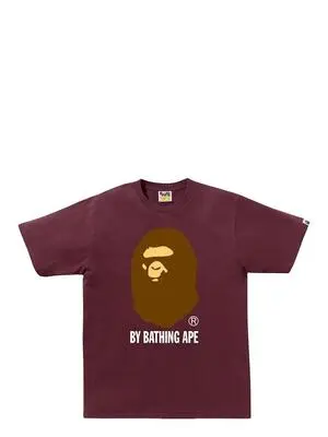 A BATHING APE By Bathing Ape Tee Shirt Burgundy