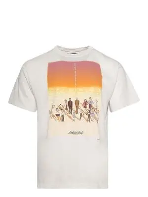 SAINT MXXXXXX X Evangelion Short Sleeve Tee - White