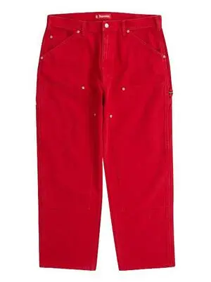 Supreme Double Knee Painter Pant - Red
