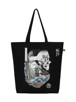 A BATHING APE Ukiyoe Tote Bag - Black