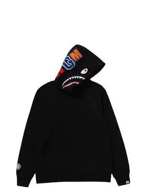 A BATHING APE Shark Pullover Hoodie - Black
